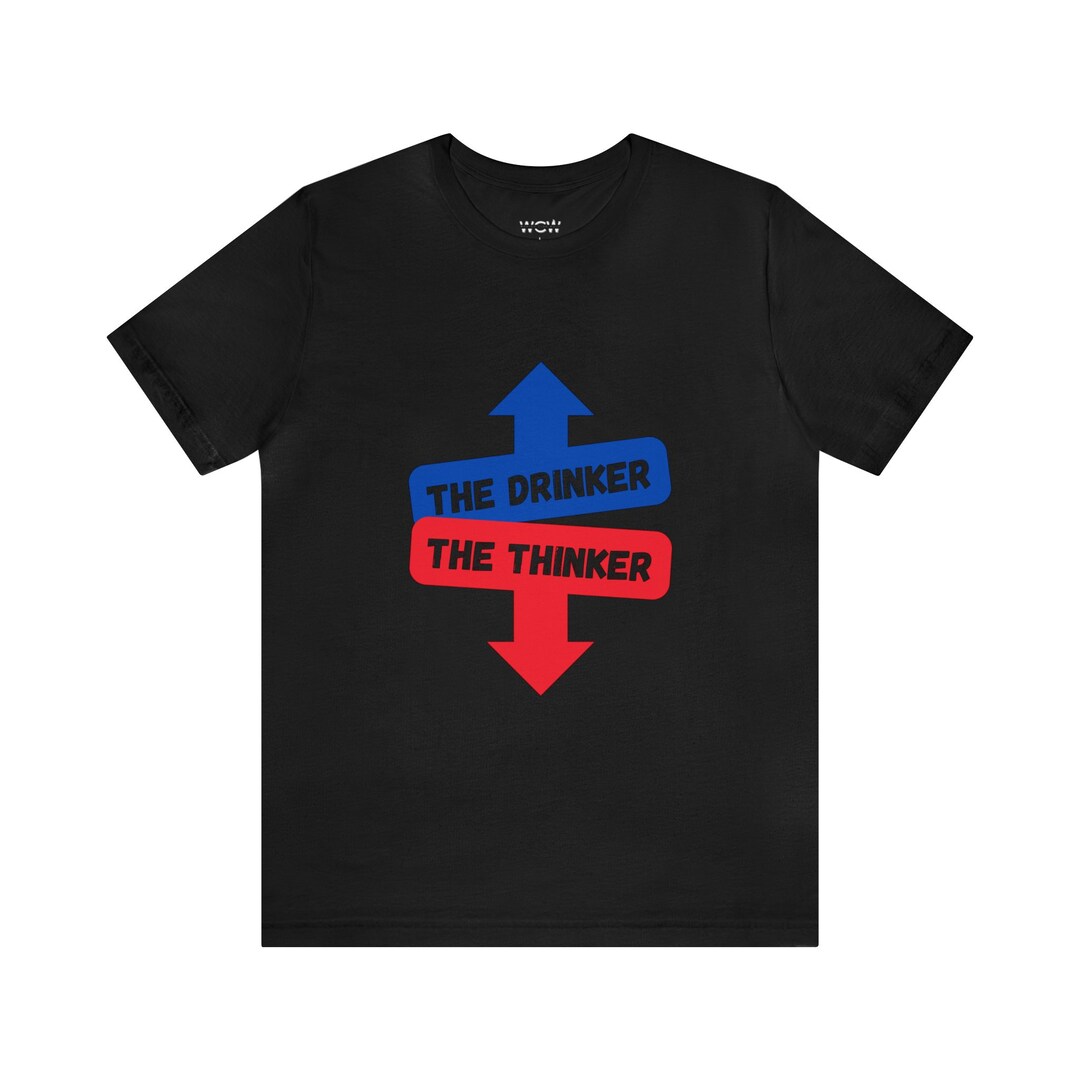 The Drinker/ the Thinker - Etsy