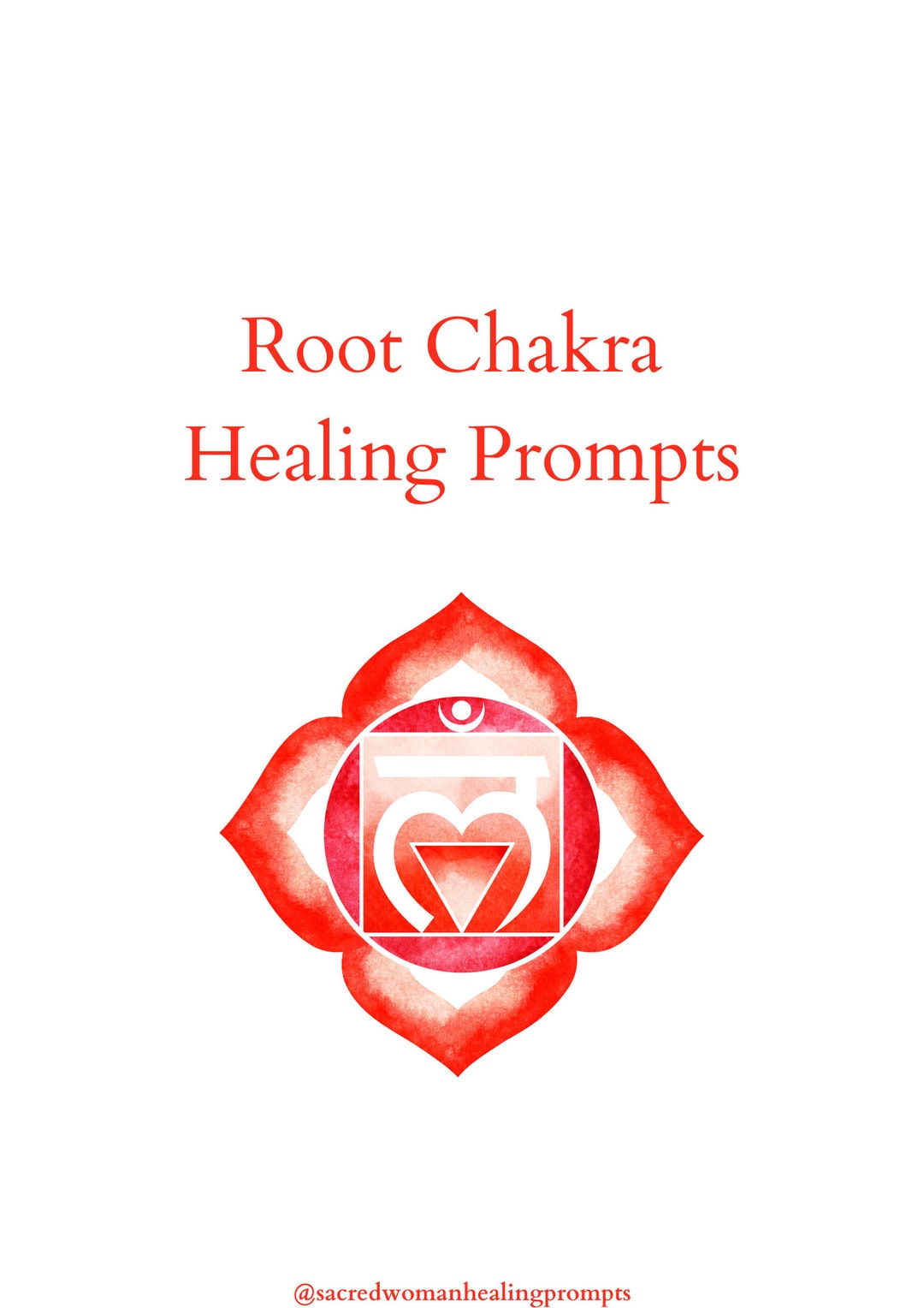 Root Chakra Healing Prompts - Etsy