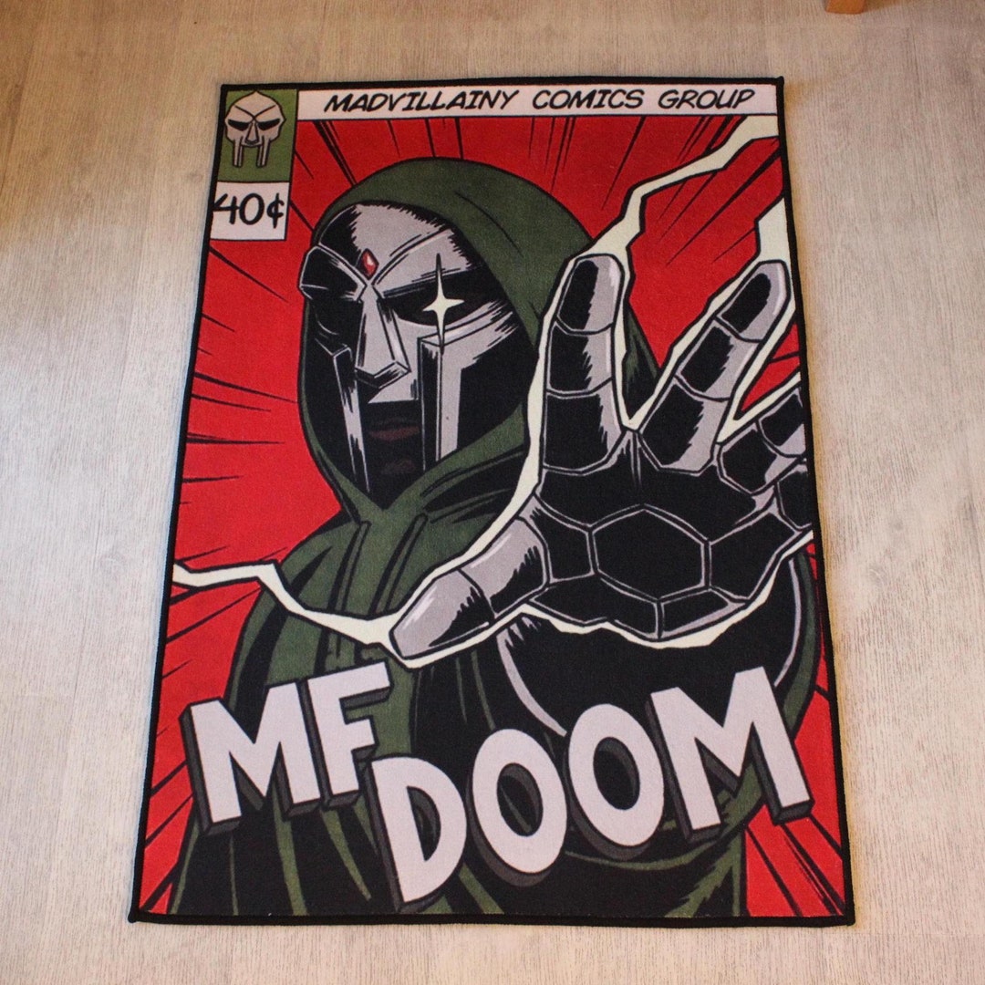 Rug MF Doom Comics - Etsy