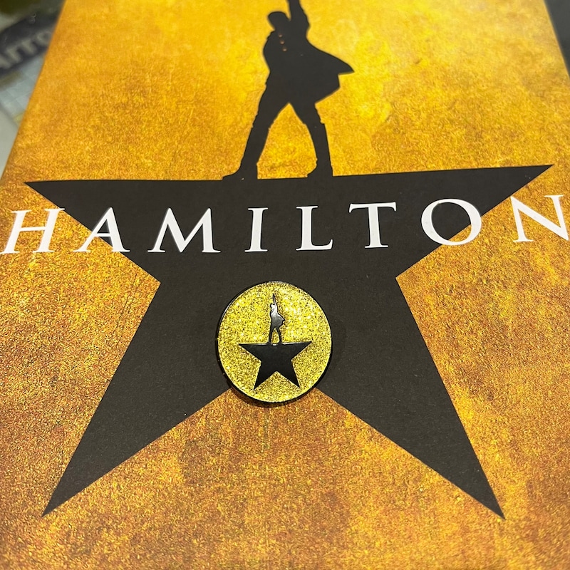 Hamilton Enamel Pin - Etsy