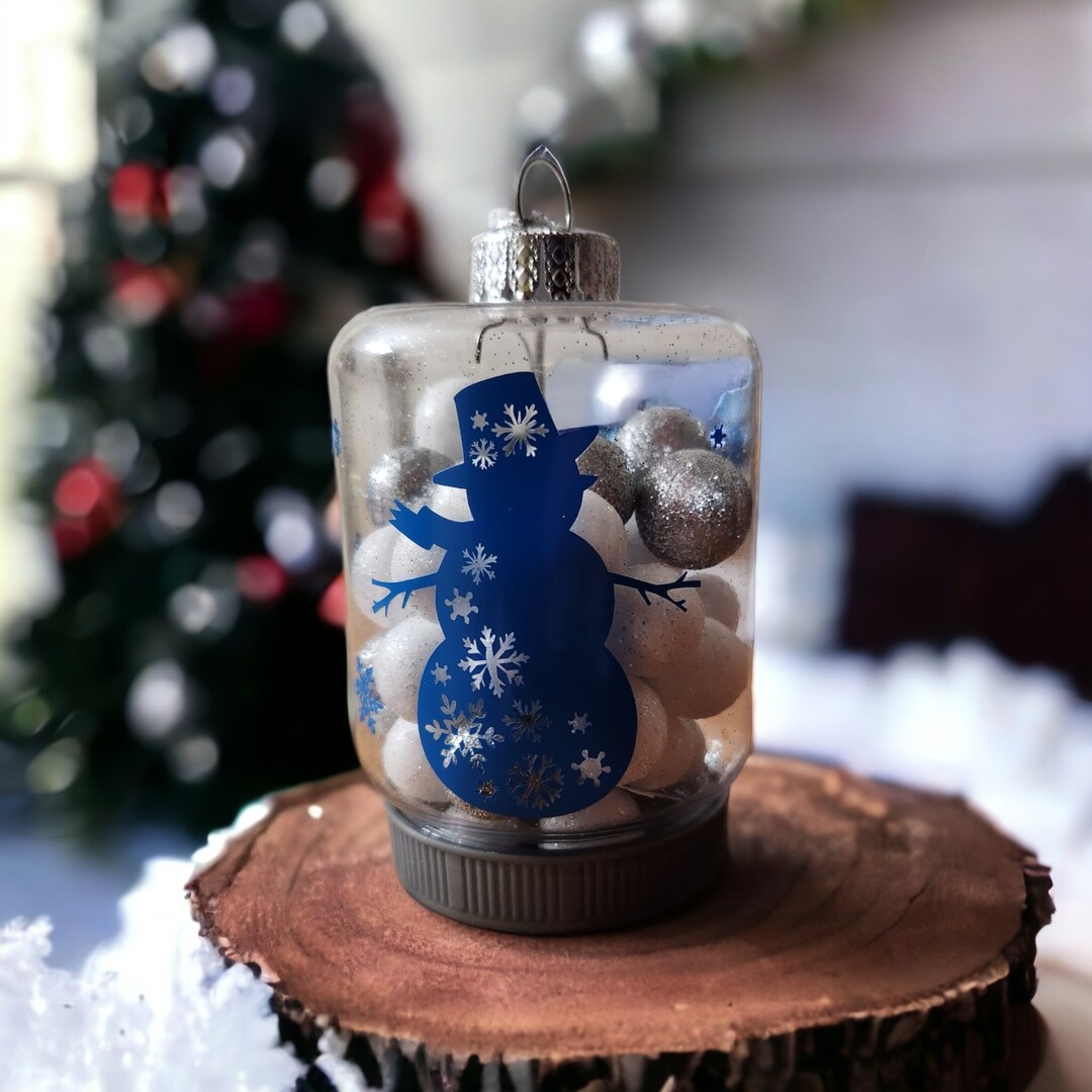 Glitter Styrofoam Pebbles Christmas Ornaments - Etsy