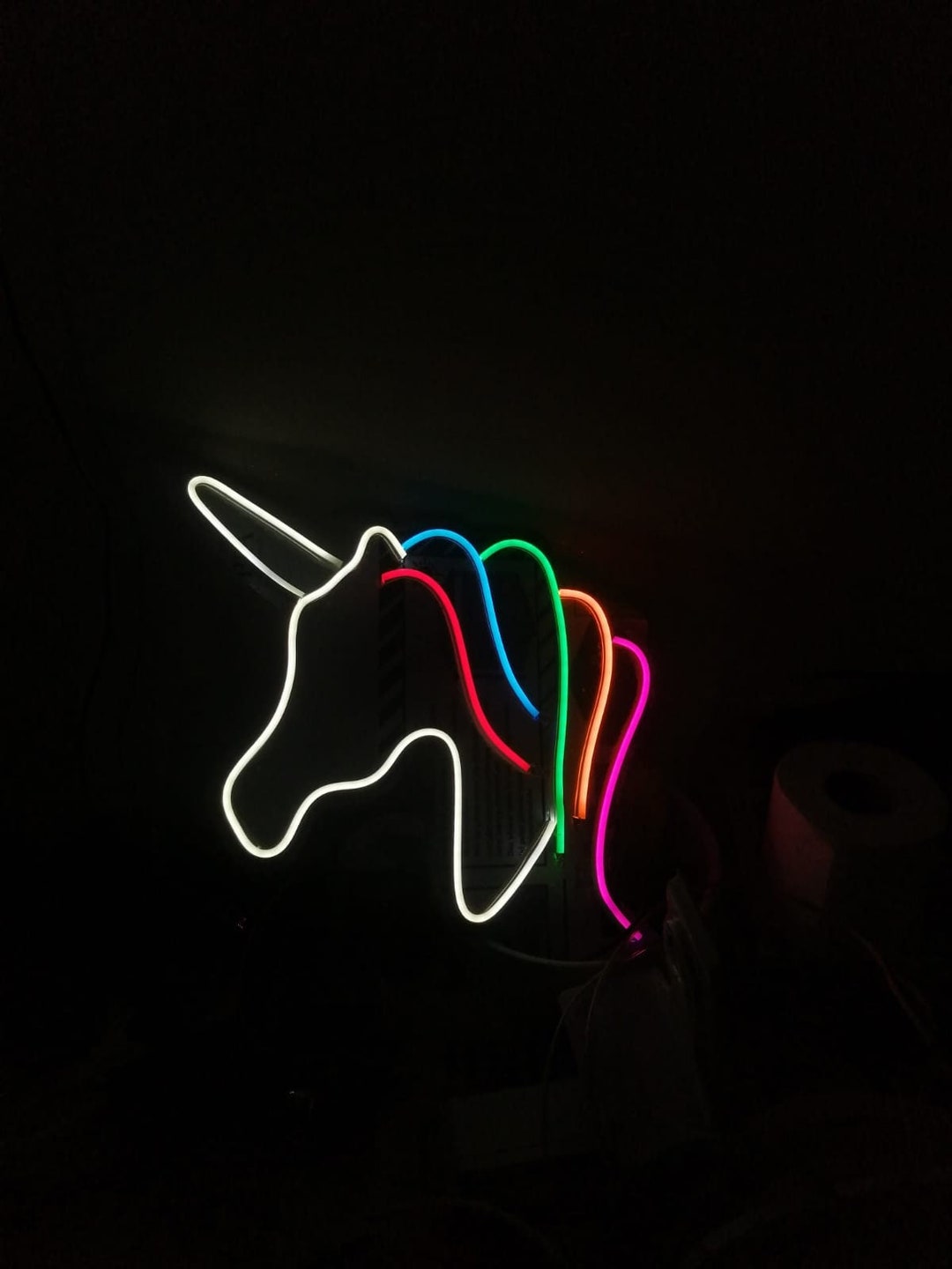 Unicorn Neon, Rainbow Neon, Colurfull Neon, Unicorn Neon Light, Unicorn ...