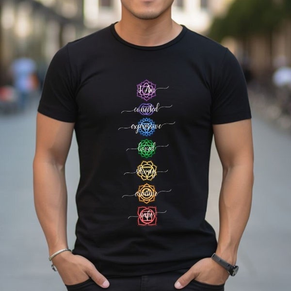 Chakra Shirt - Etsy