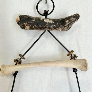 Bone Wind Chime/spooky Decor - Etsy