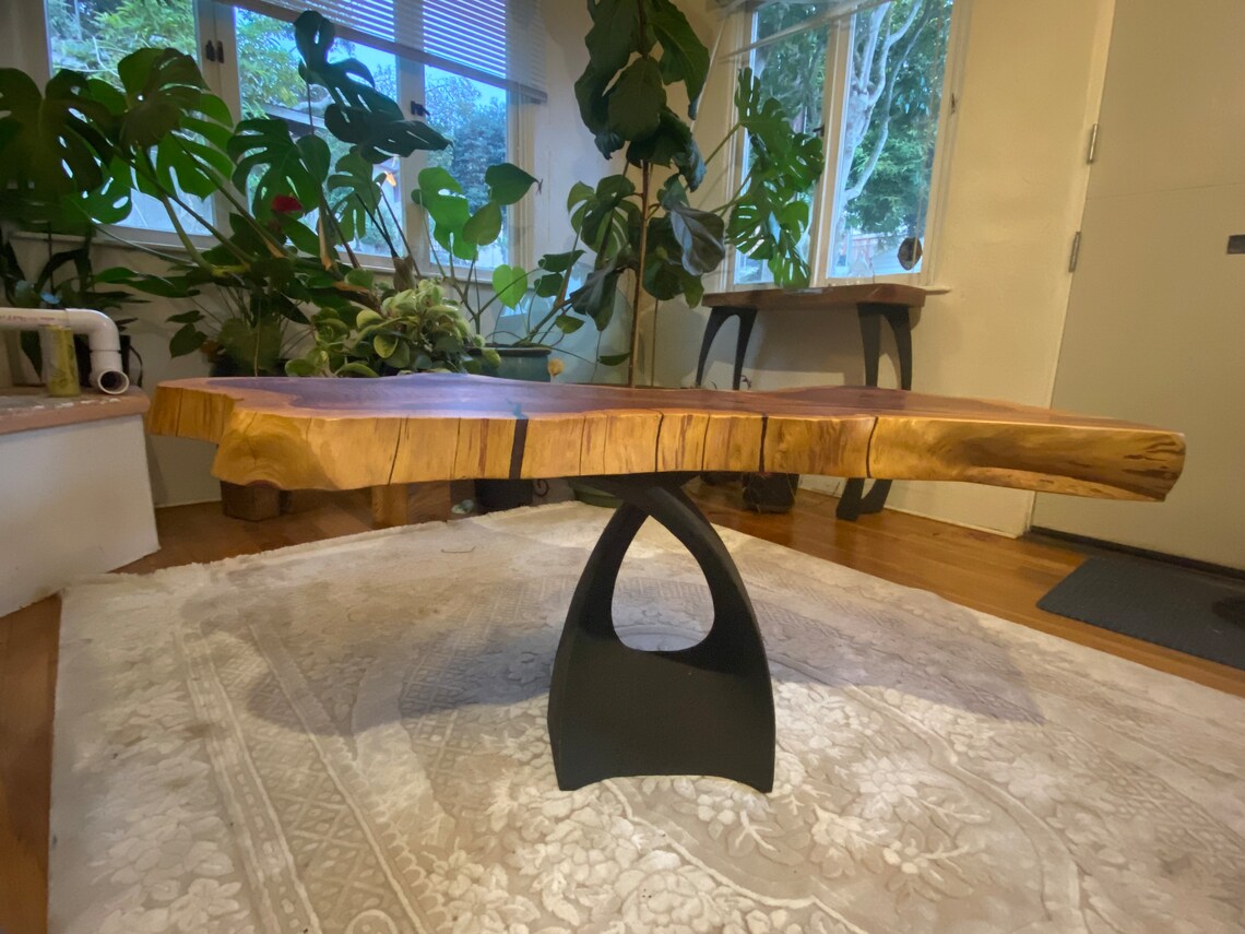 Butterfly Table - Live Edge Redwood Coffee Table - Etsy