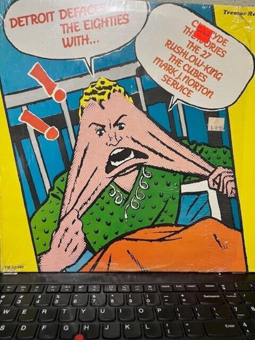 Detroit Defaces the Eighties With LP Not Sealed With Flyer - Etsy