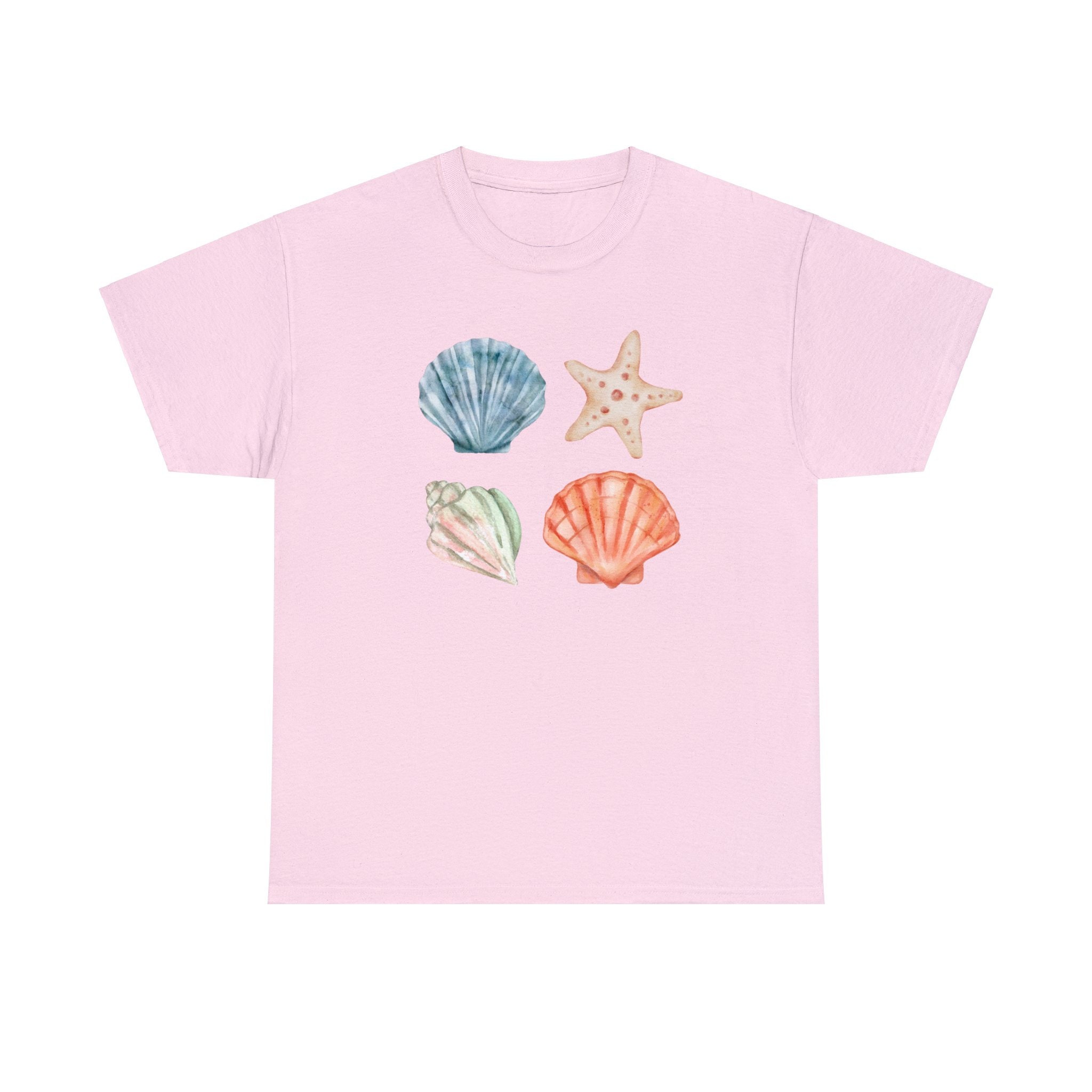 Seashell Shirt Mermaidcore Ocean Inspired Style Coconut Girl Beach Bum ...