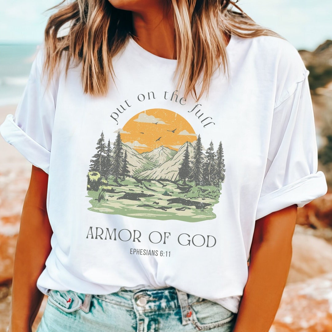 Armor of God Jesus Apparel Christian Shirt Armor of God Shirt Christian ...