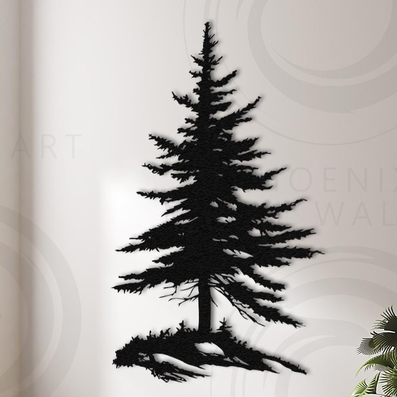 Metal Tree Art Wall - Etsy