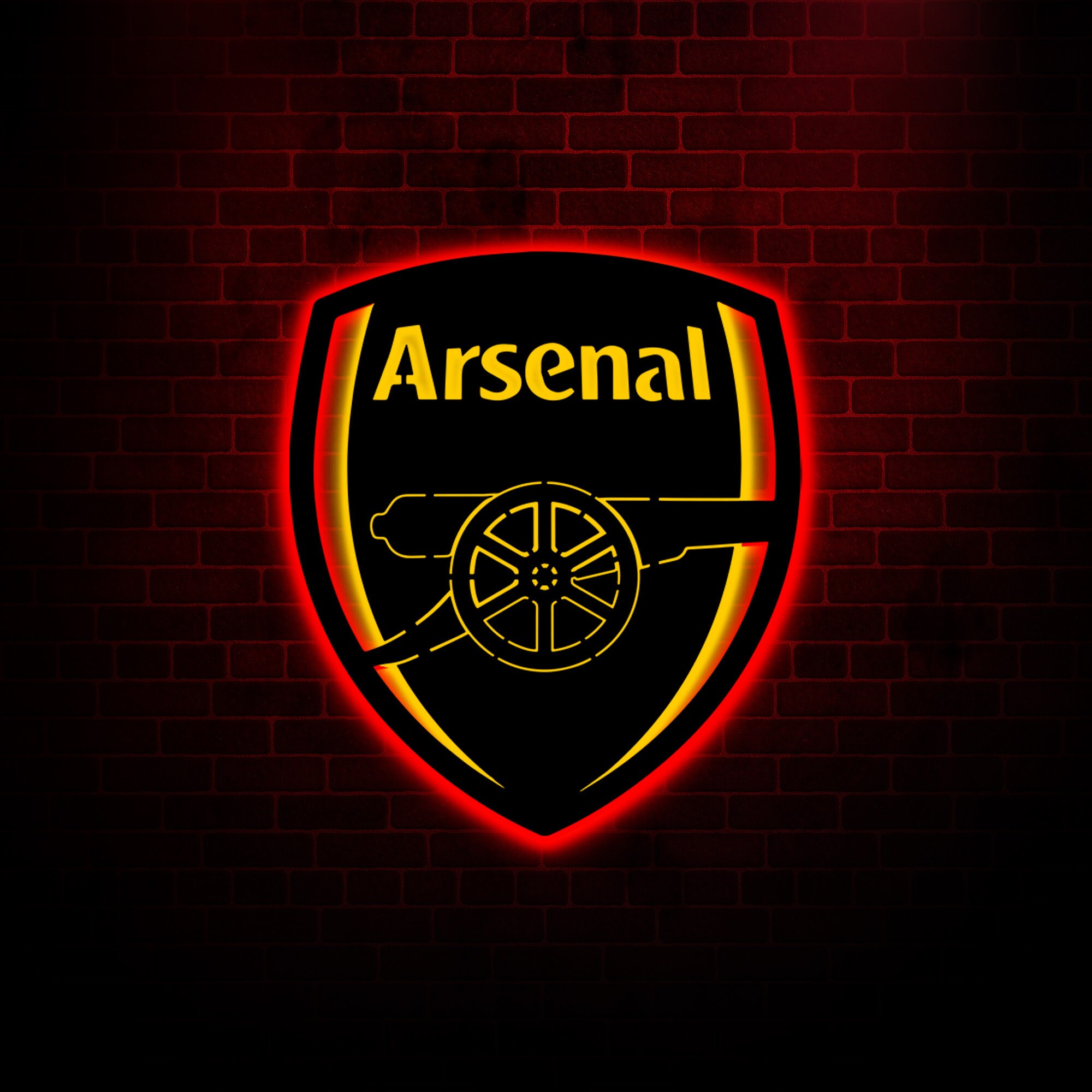 Arsenal Logo Wallpaper 3d