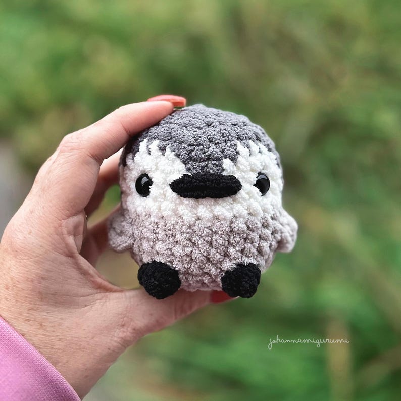 CROCHET PATTERN - Bitty Bobble Bundle #1 | Potato the Chunky Penguin ...