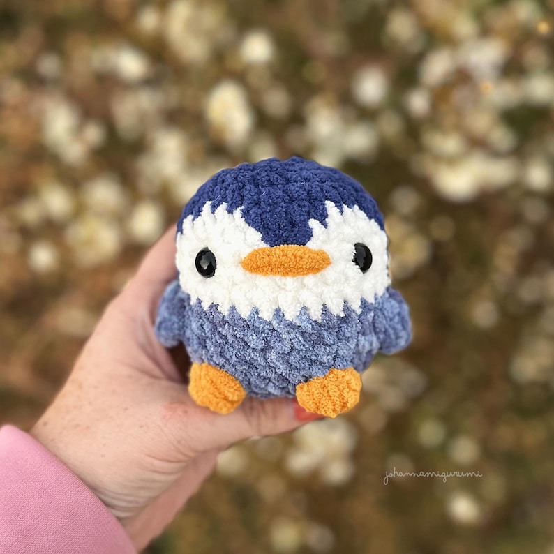 CROCHET PATTERN - Bitty Bobble Bundle #1 | Potato the Chunky Penguin ...
