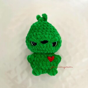 CROCHET PATTERN - Meanie Greenie | No Sew | Amigurumi | Crochet Plushie ...
