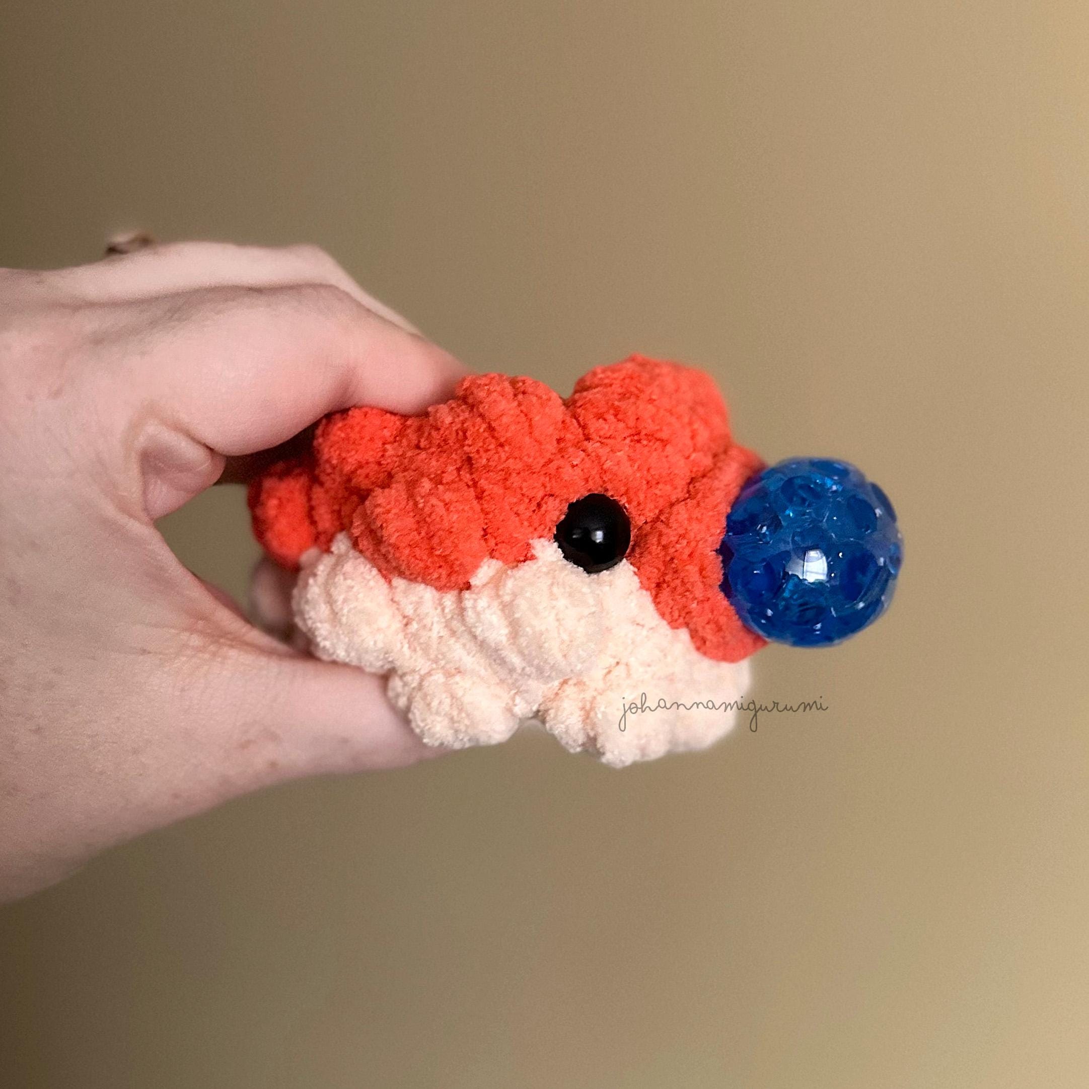 CROCHET PATTERN - Pufferfish Stress Ball | No Sew | Pattern | Digital ...