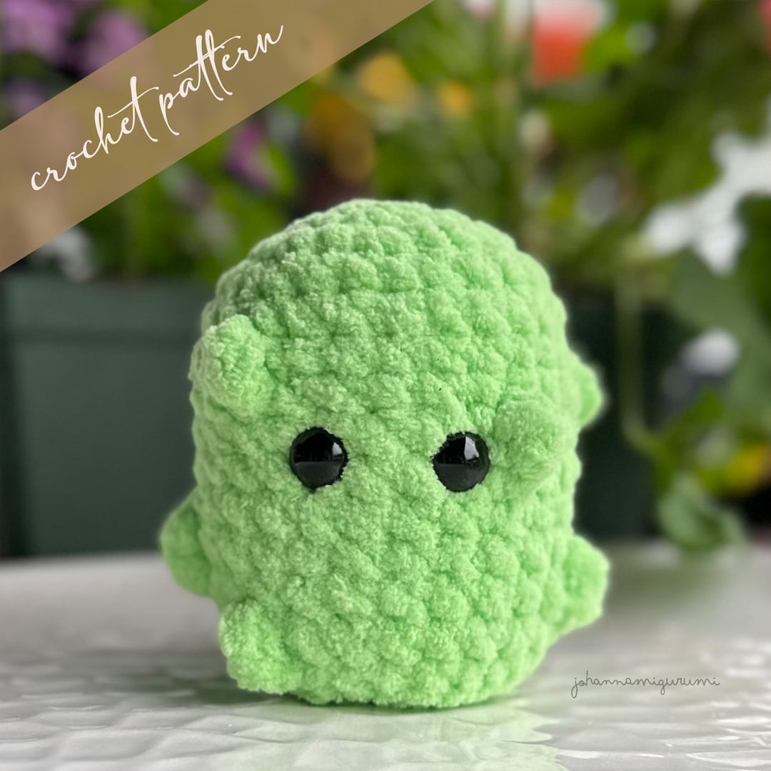 CROCHET PATTERN - Chill Pickle | Emotional Support Positive Pickle | No ...