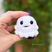 CROCHET PATTERN - Ghost Stress Ball | No Sew | Amigurumi Crochet ...