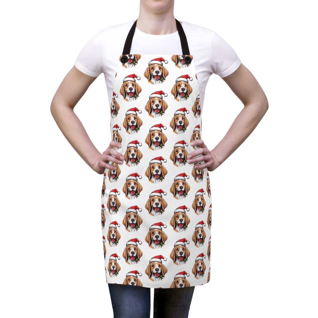 Beagle Christmas Apron Dog Lover Gift, Christmas Gifts for Dog Lovers ...