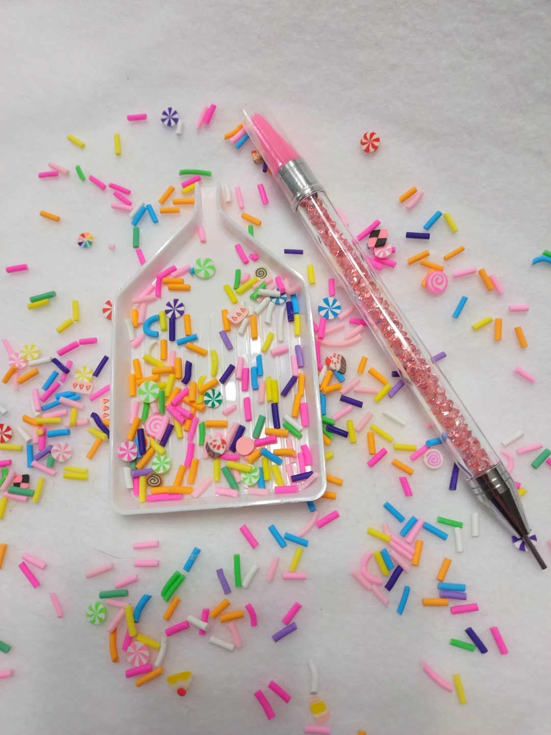 Wax Tip Pen & Tray for Sprinkles or Gems - Etsy