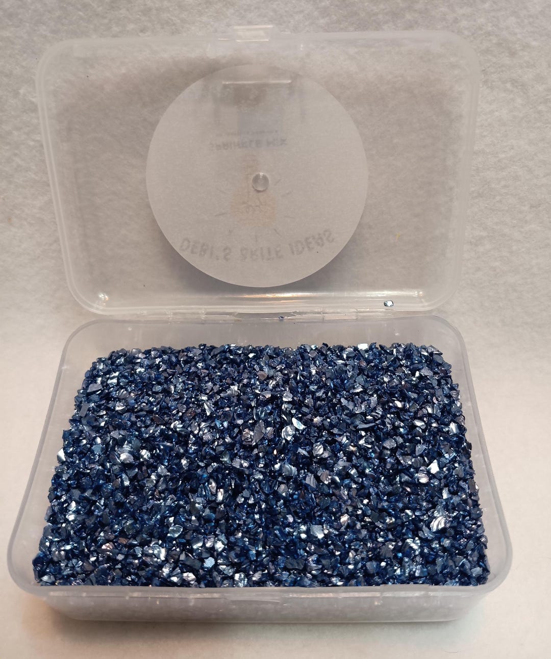 Crushed Glitter Rock Blue Sprinkle 100G - Etsy