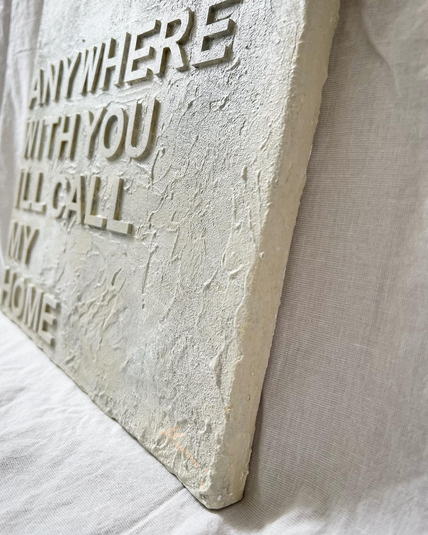 Stone Quote Canvas - Etsy UK