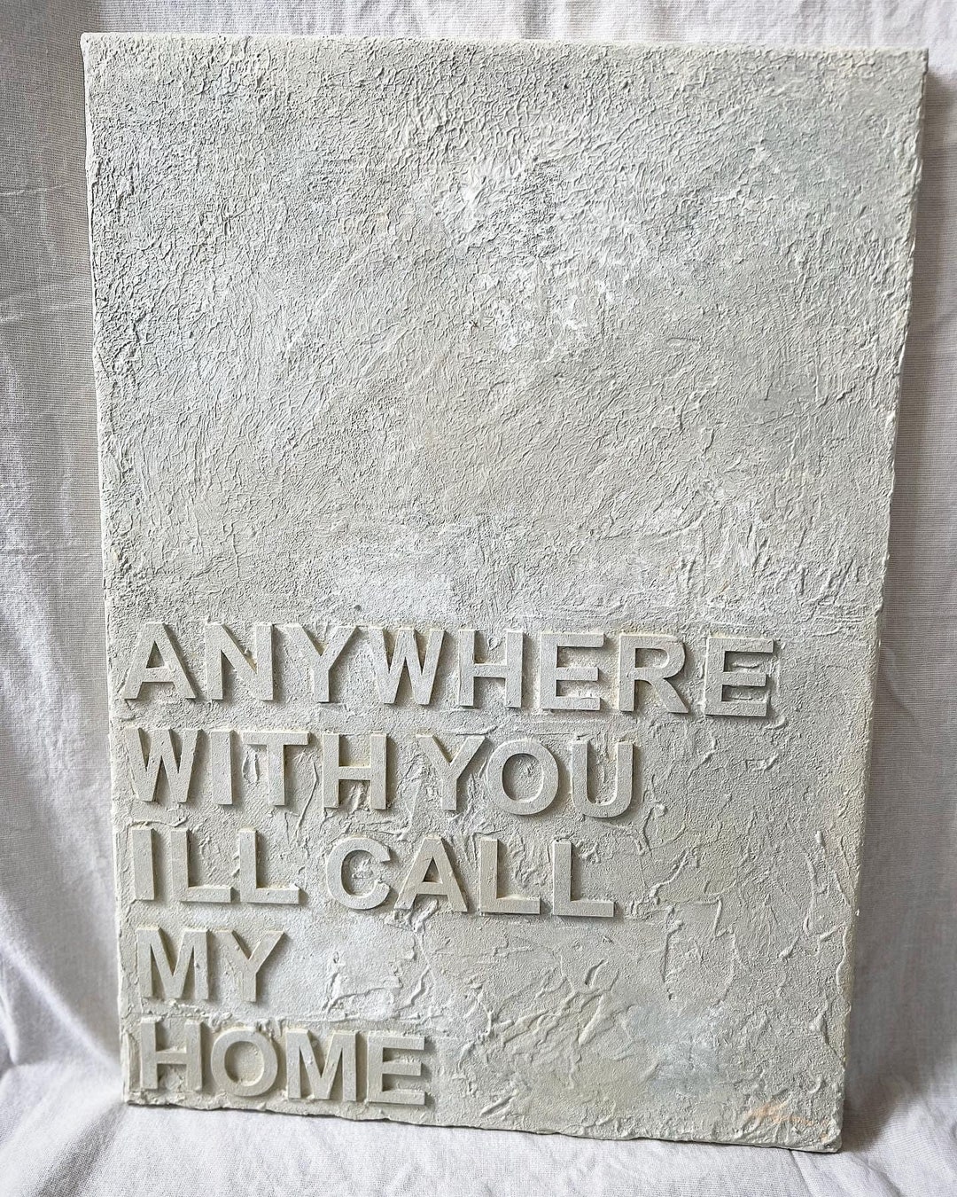 Stone Quote Canvas - Etsy UK