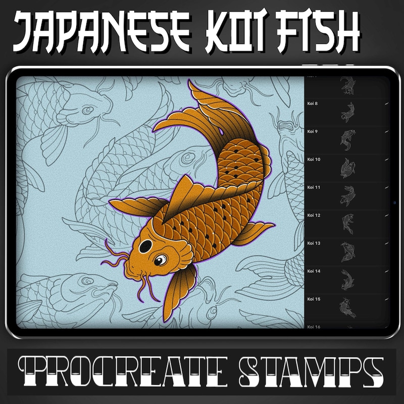 Koi Fish Artists - Etsy