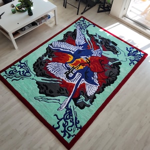 Custom Tufted Rug, Personalized Design, Handmade Floor or Wall Art - Etsy
