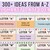 Alphabet Date Ideas, Alphabet Dates From A-Z, 300 Printable Date Ideas ...