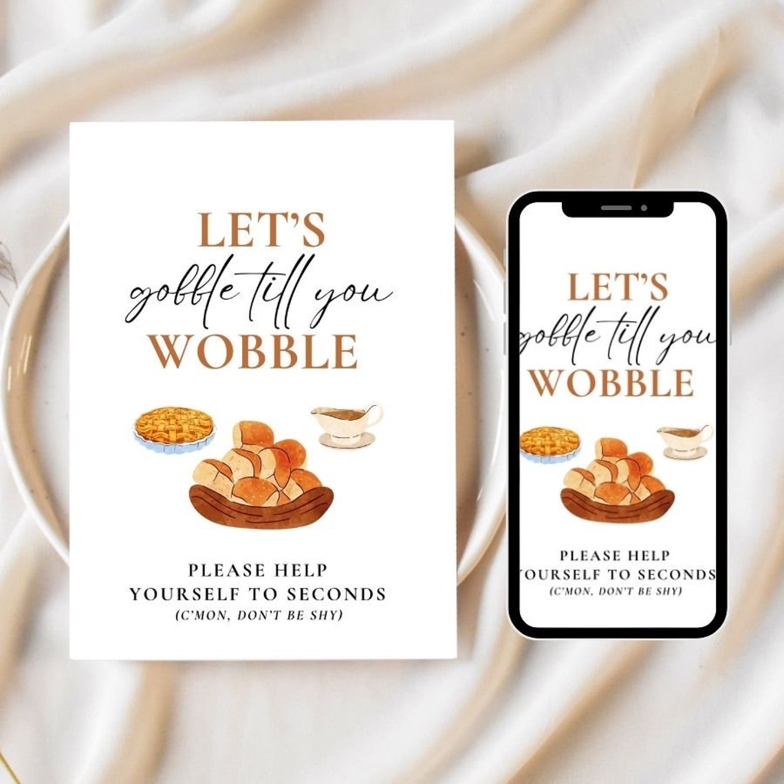 EDITABLE Friendsgiving Food Bar Sign, Canva Template Friendsgiving ...