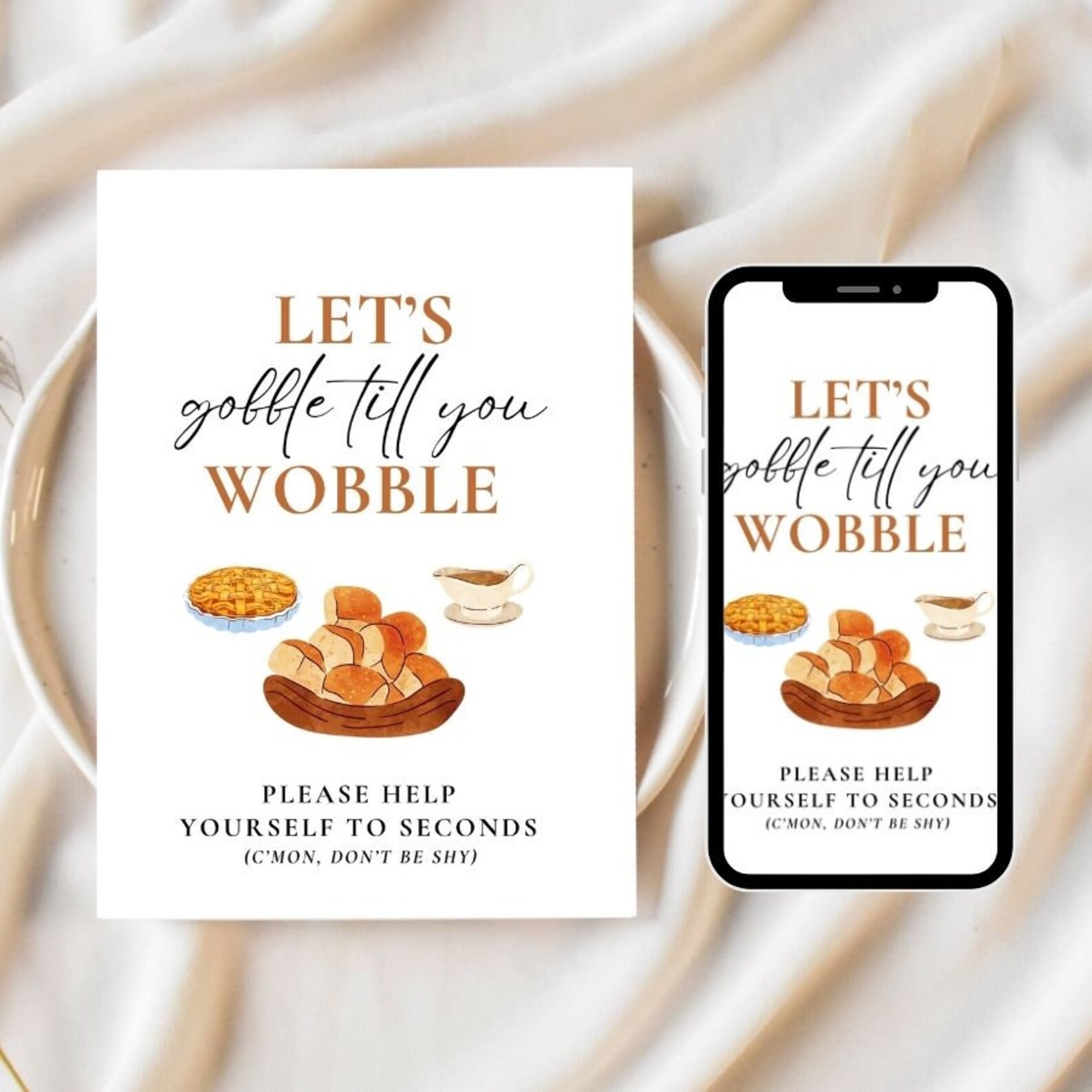 EDITABLE Friendsgiving Food Bar Sign, Canva Template Friendsgiving ...