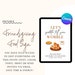 EDITABLE Friendsgiving Food Bar Sign, Canva Template Friendsgiving ...