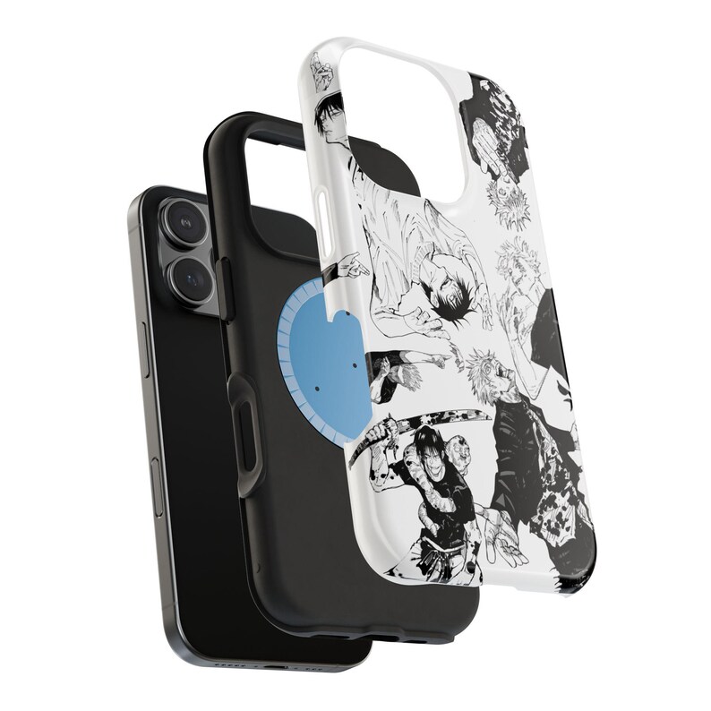 Anime Manga JJK Gojo & Toji iPhone Magnetic Tough Case, Anime ...