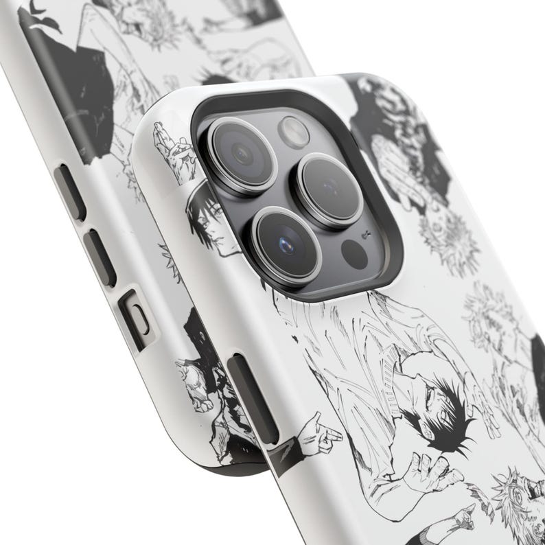 Anime Manga JJK Gojo & Toji iPhone Magnetic Tough Case, Anime ...