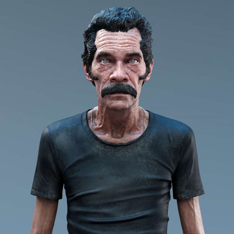 Don RAMON 3d Model Figure STL File Download Stl File - Etsy