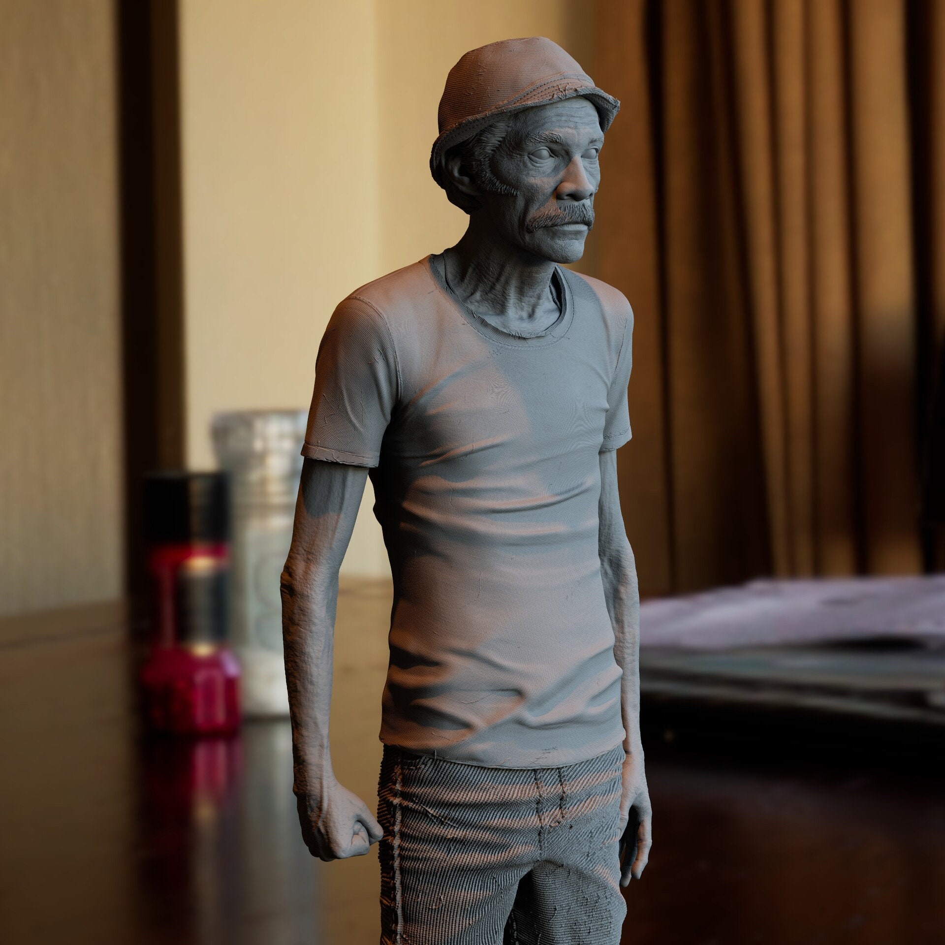 Don RAMON 3d Model Figure STL File Download Stl File - Etsy