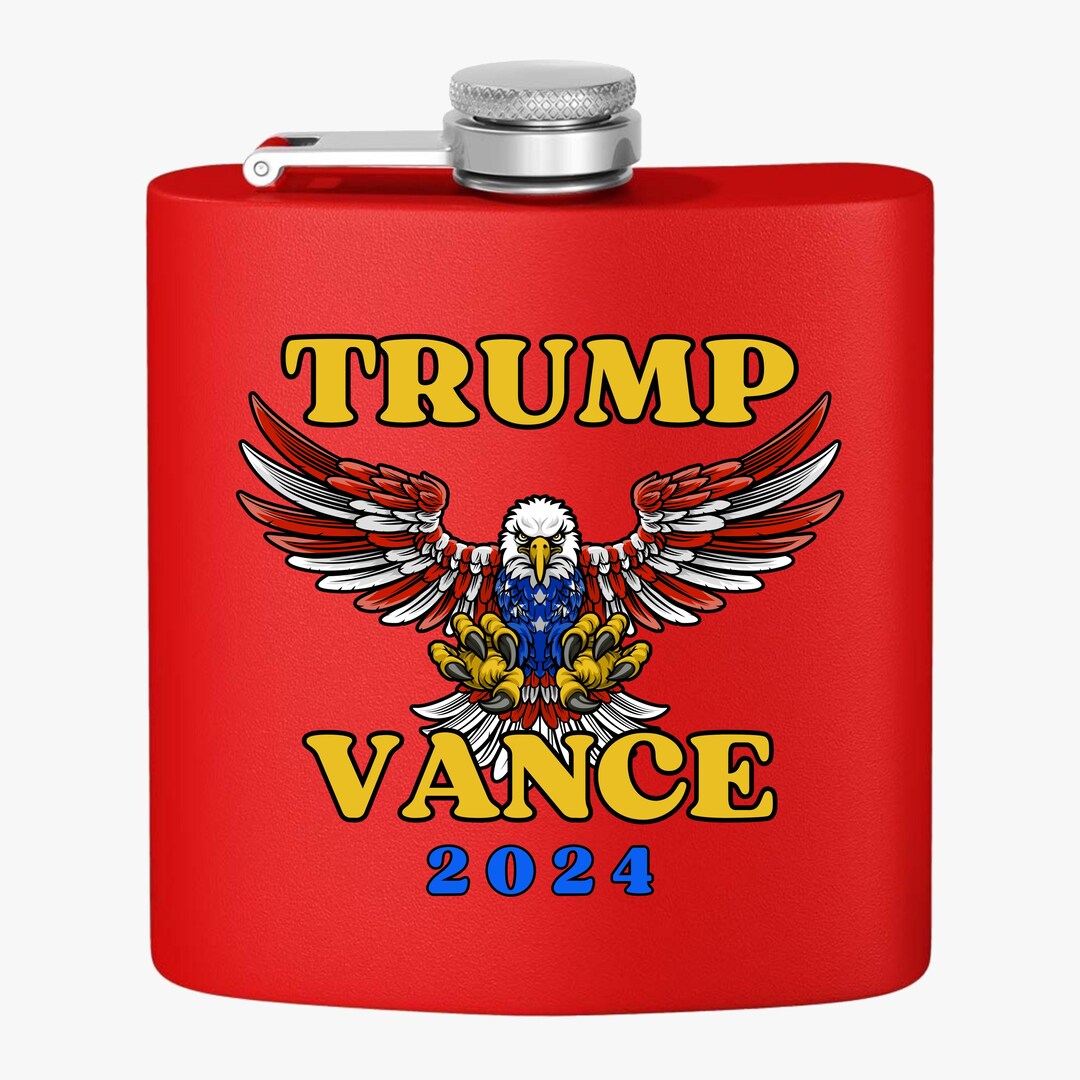 TRUMP VANCE 2024 Trump Hip Flask Pro Trump Gift Republican Gift Donald ...