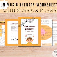 Soundtrack of My Life: Music Therapy Fun Worksheet - Etsy