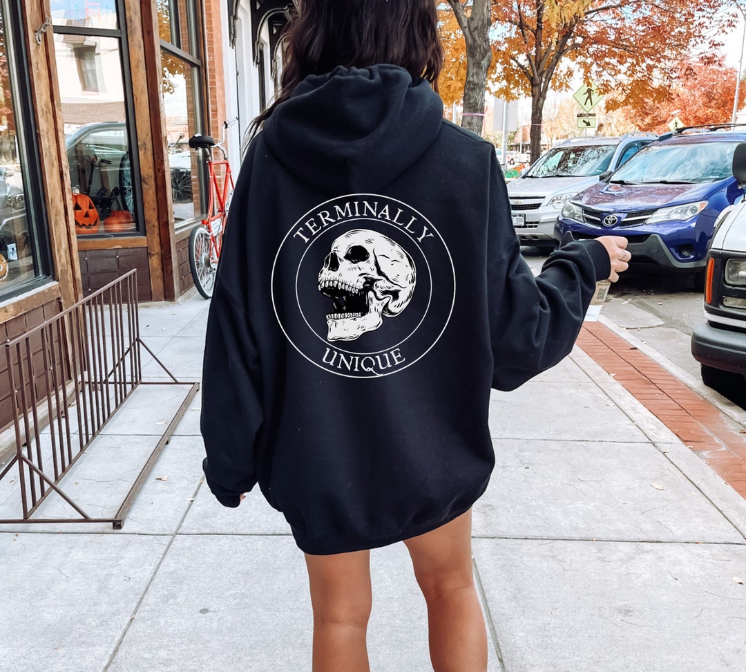 Terminally Unique AA Sobriety Sweatshirt, Recovering Alcoholic, 12 Step ...