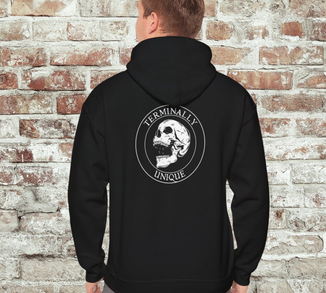 Terminally Unique AA Sobriety Sweatshirt, Recovering Alcoholic, 12 Step ...