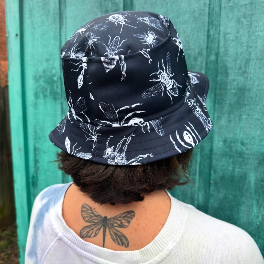 Buggy Bucket Hat, Bug Lover, Insect Entomology, Y2K Early 2000s ...