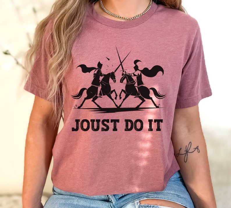 Renaissance Fair Tshirt, Knights Jousting, Medieval Graphic Tee, Ren ...