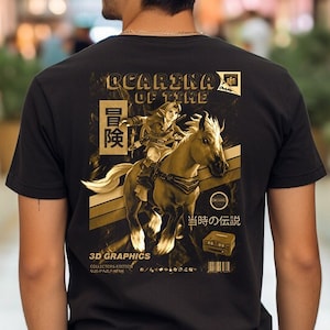 Vintage Zelda Ocarina of Time Shirt - Etsy Vintage Zelda Ocarina of Time Shirt - Etsy