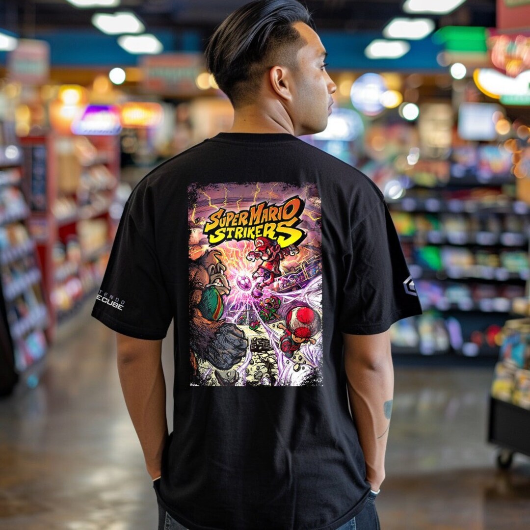 Super Mario Strikers Nintendo Gamecube Streetwear T-shirt - Etsy