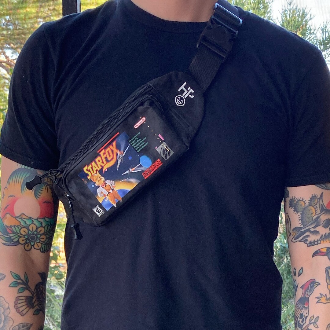 Star Fox Super Nintendo Fanny Pack Shoulder Bag Crossbody Streetwear ...