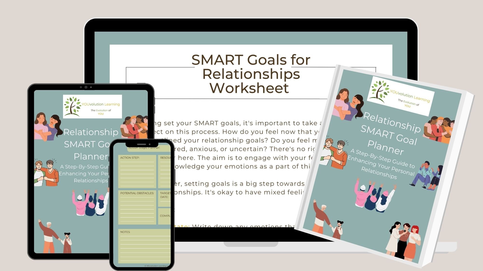 Relationship SMART Goals Planner: A Step-by-step Guide to - Etsy