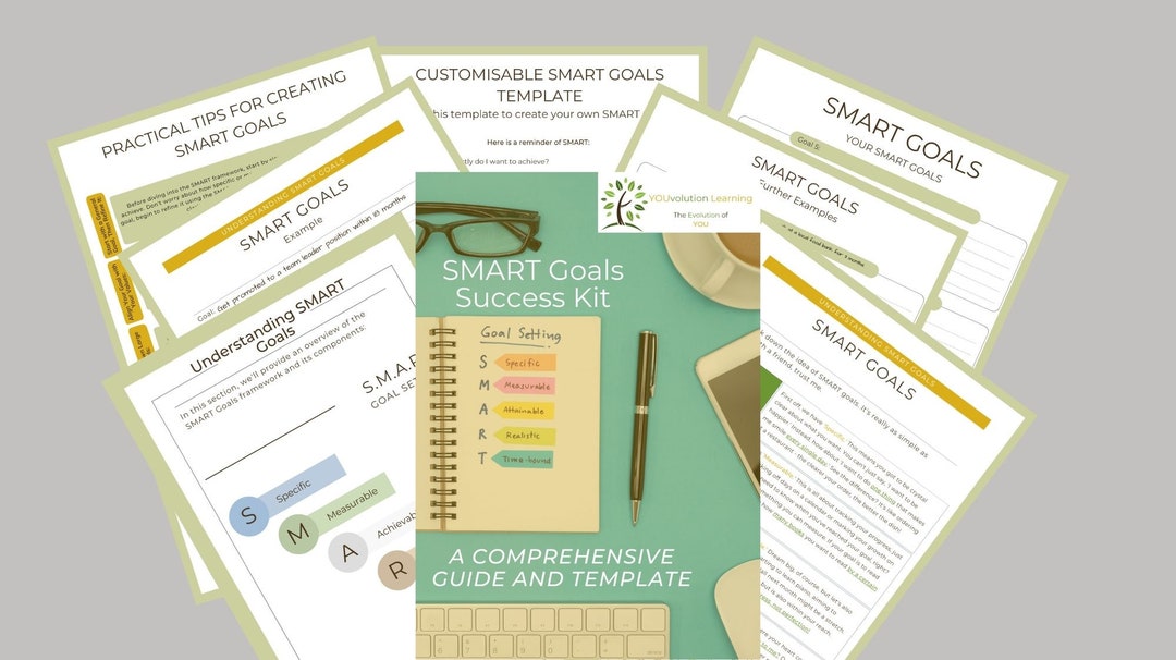 SMART Goals Success Kit A Comprehensive Guide and Template for Goal ...