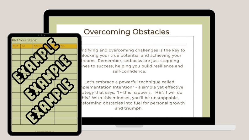 Mastering Obstacles: SMART Action Plan & Implementation Intention ...