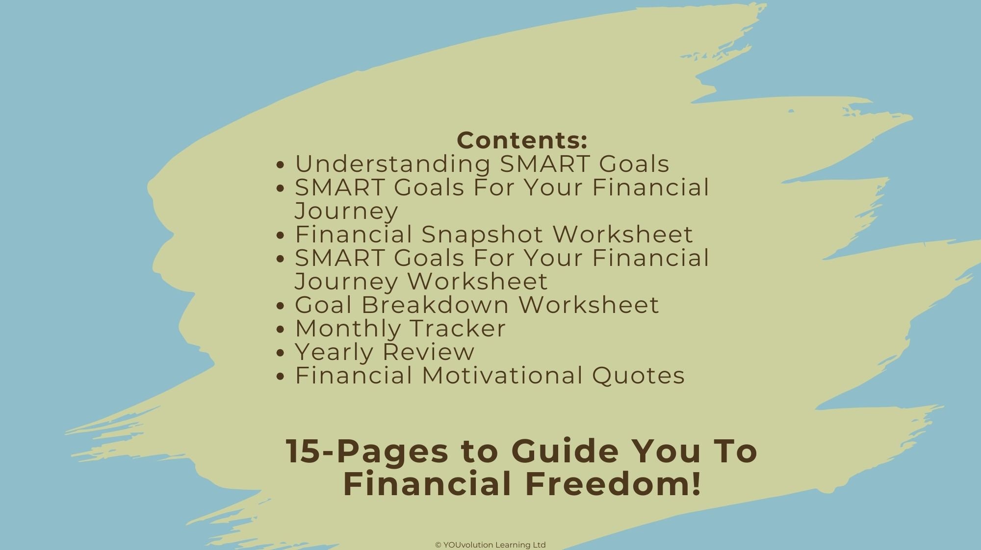 SMART Goal Financial Planner: Your Guide to Achieving Financial Freedom ...