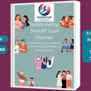 Relationship SMART Goals Planner: A Step-by-step Guide to Enhancing ...