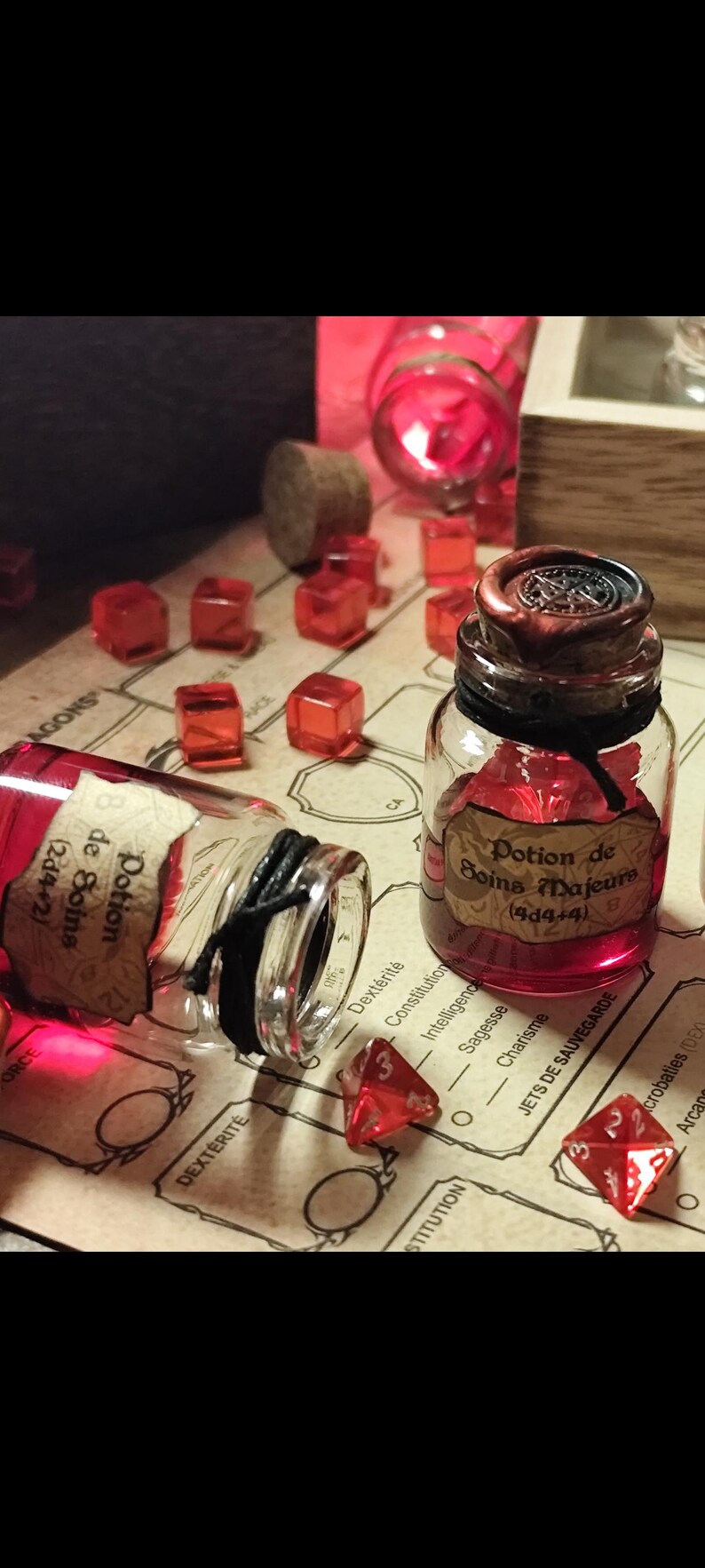 D&D 2024 Edition Healing Potions Bundle + Dice + Gift - Etsy UK